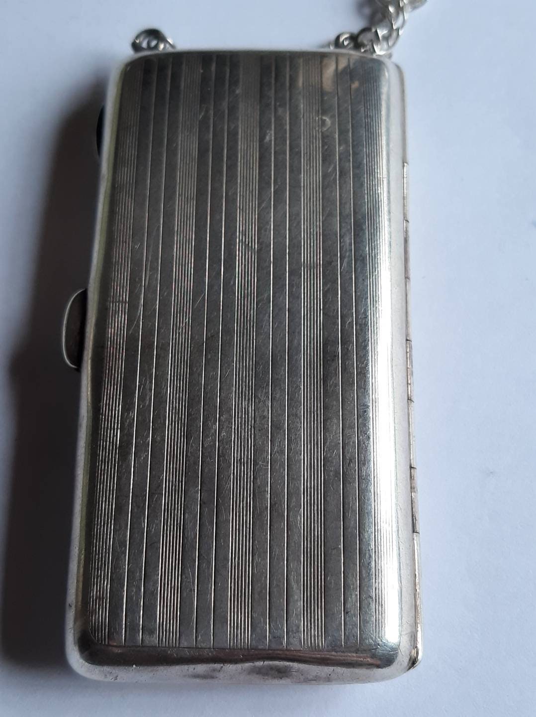 Antique Edwardian Silver Compact/ Cigarette Case. - Etsy