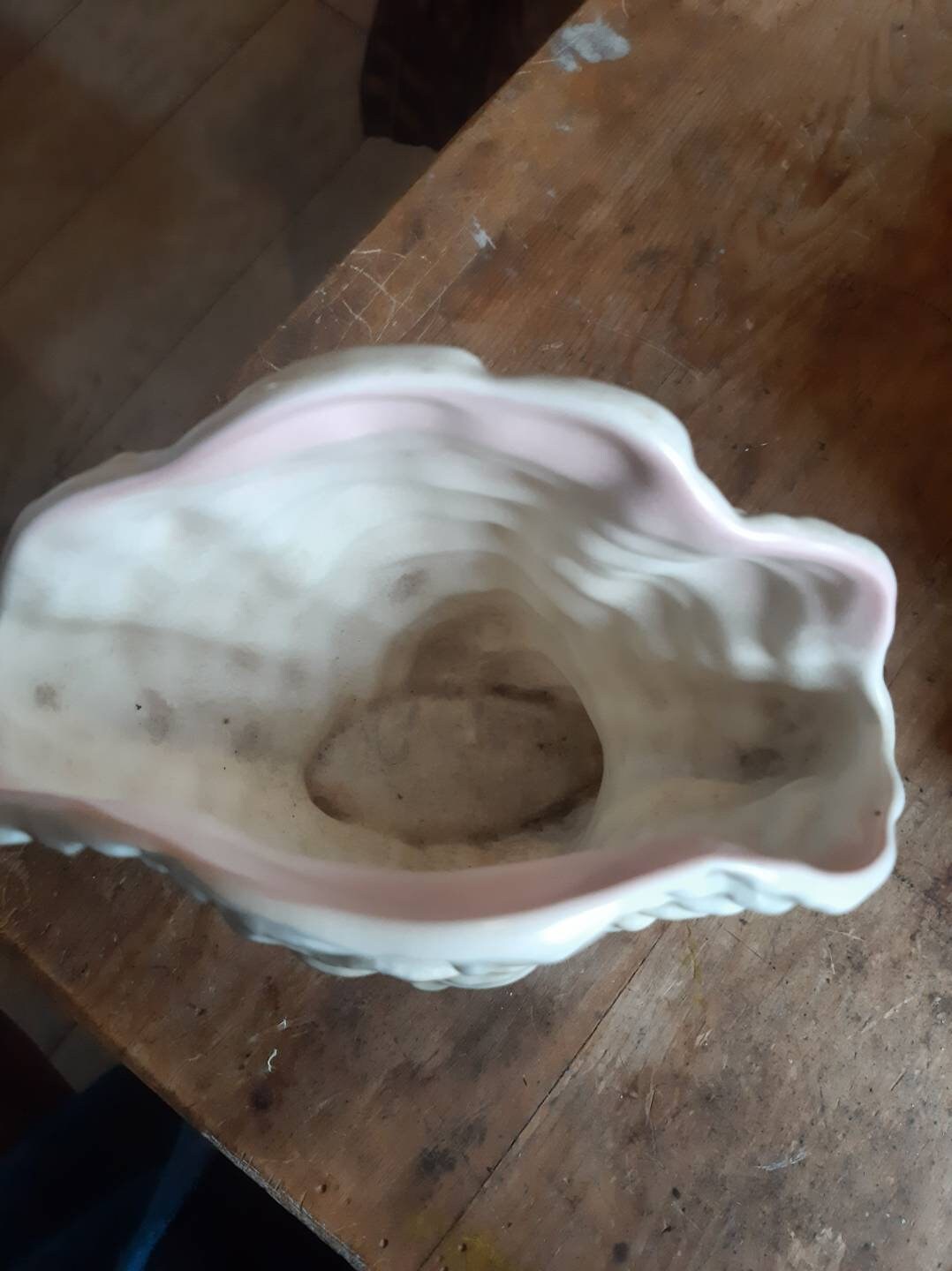 Vintage Sylvac Shell Vase - Etsy