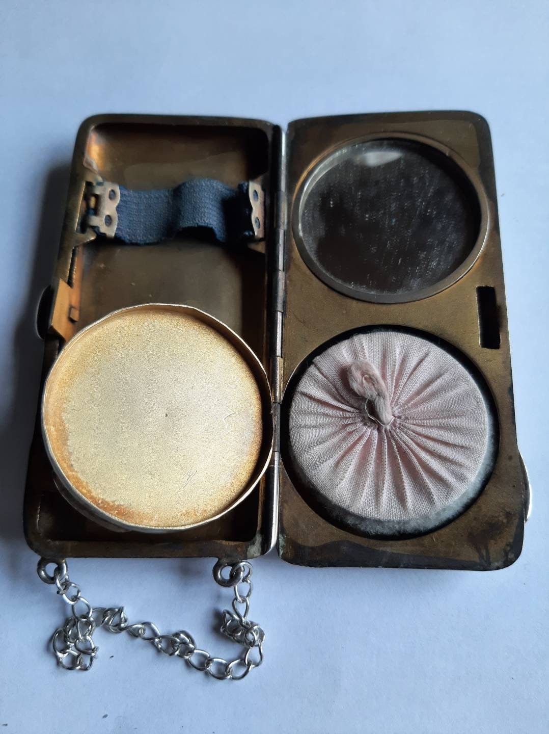 Antique Edwardian Silver Compact/ Cigarette Case. - Etsy