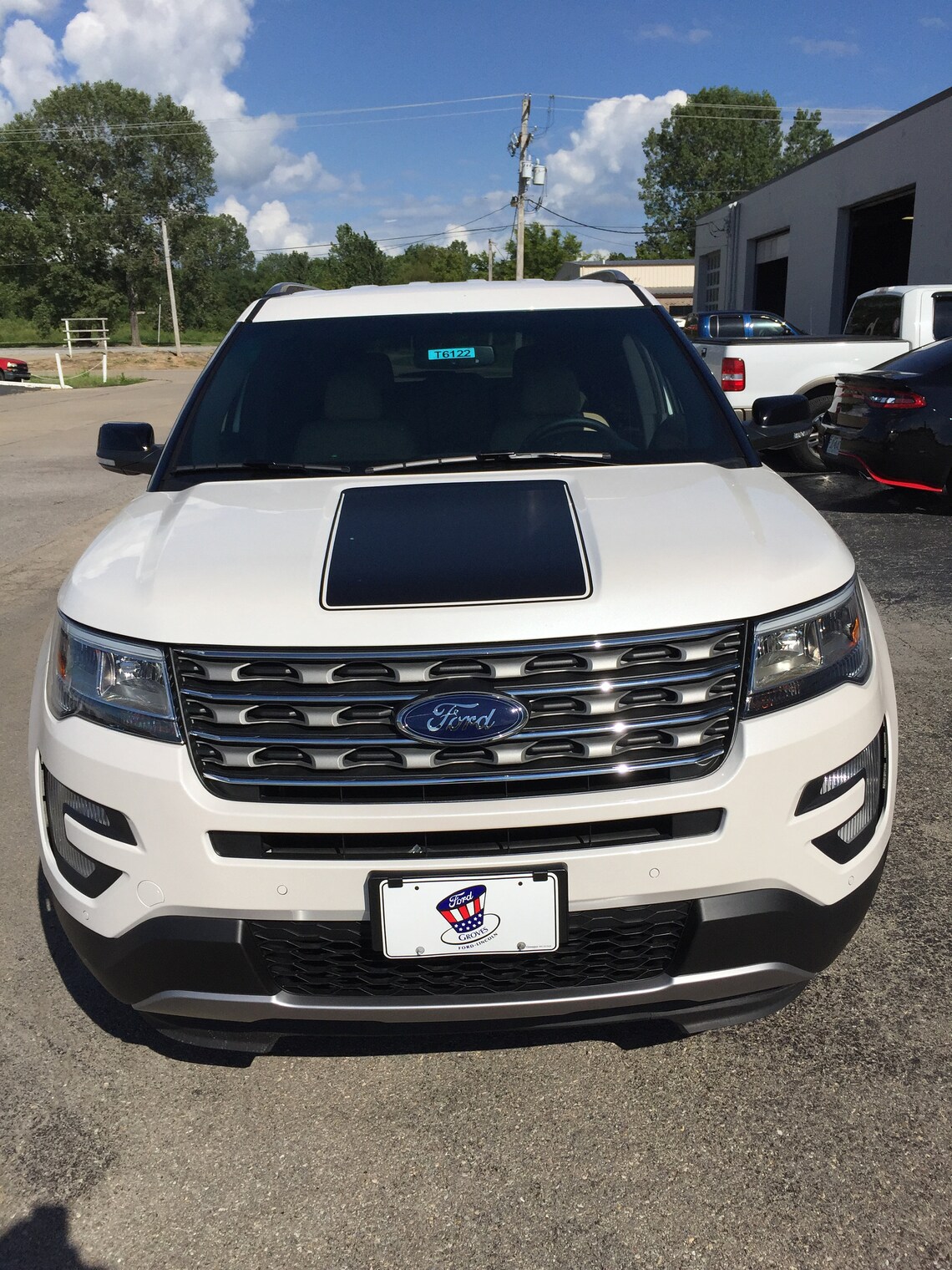2016-2019 Ford Explorer Vinyl Hood Decal Sticker Graphic | Etsy