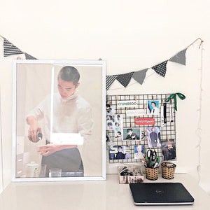 Black Wire Wall Grid Kpop Panel Metal Moodboard FREE CLIPS K-pop Music ...