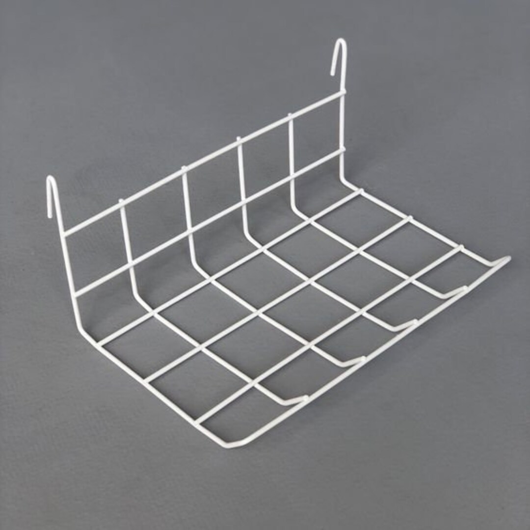 Wire Storage Basket for Wire Wall Grid plain Shelf for - Etsy
