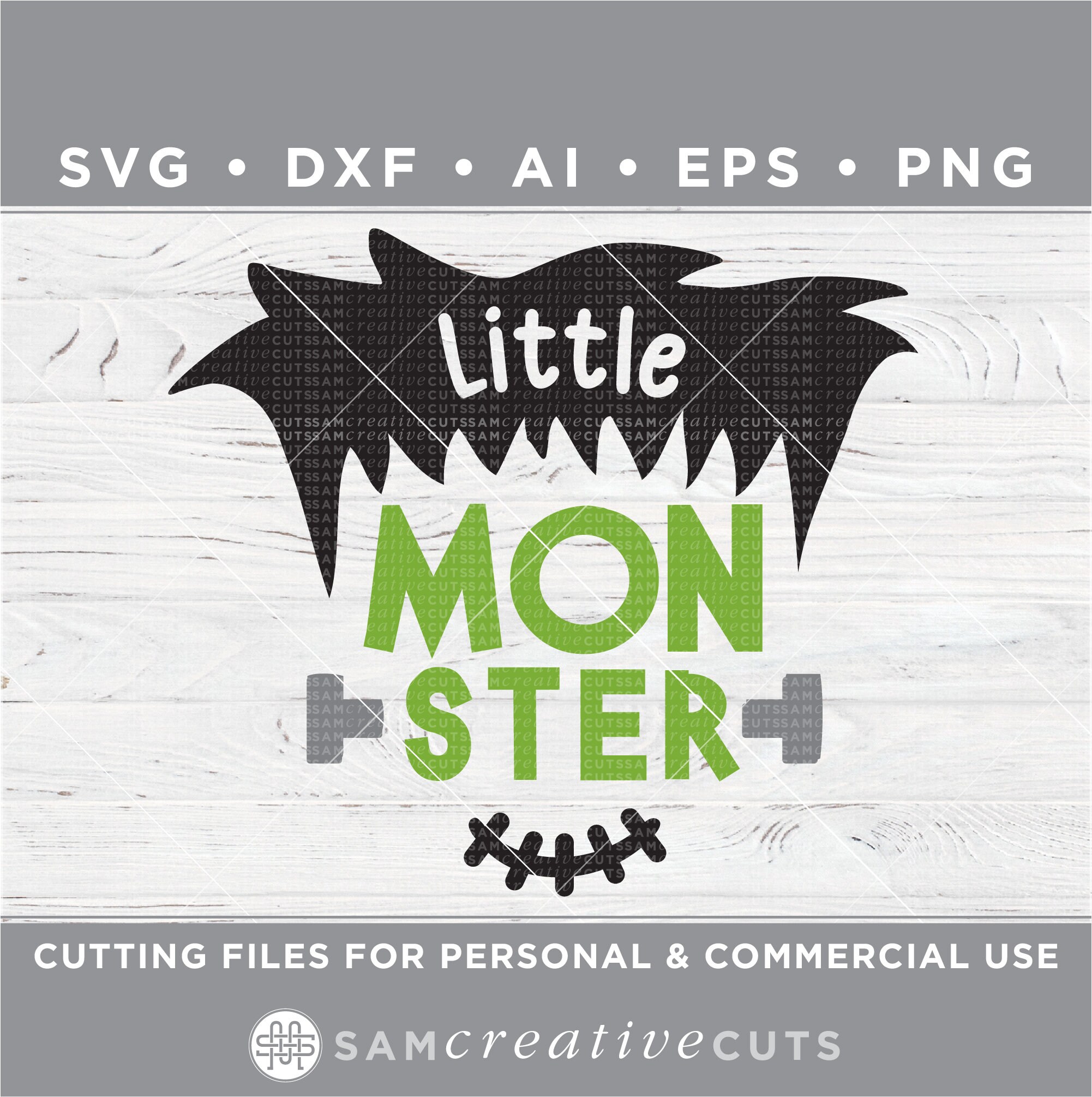 Boy Little Monster SVG Lil Monster Halloween SVG Funny | Etsy