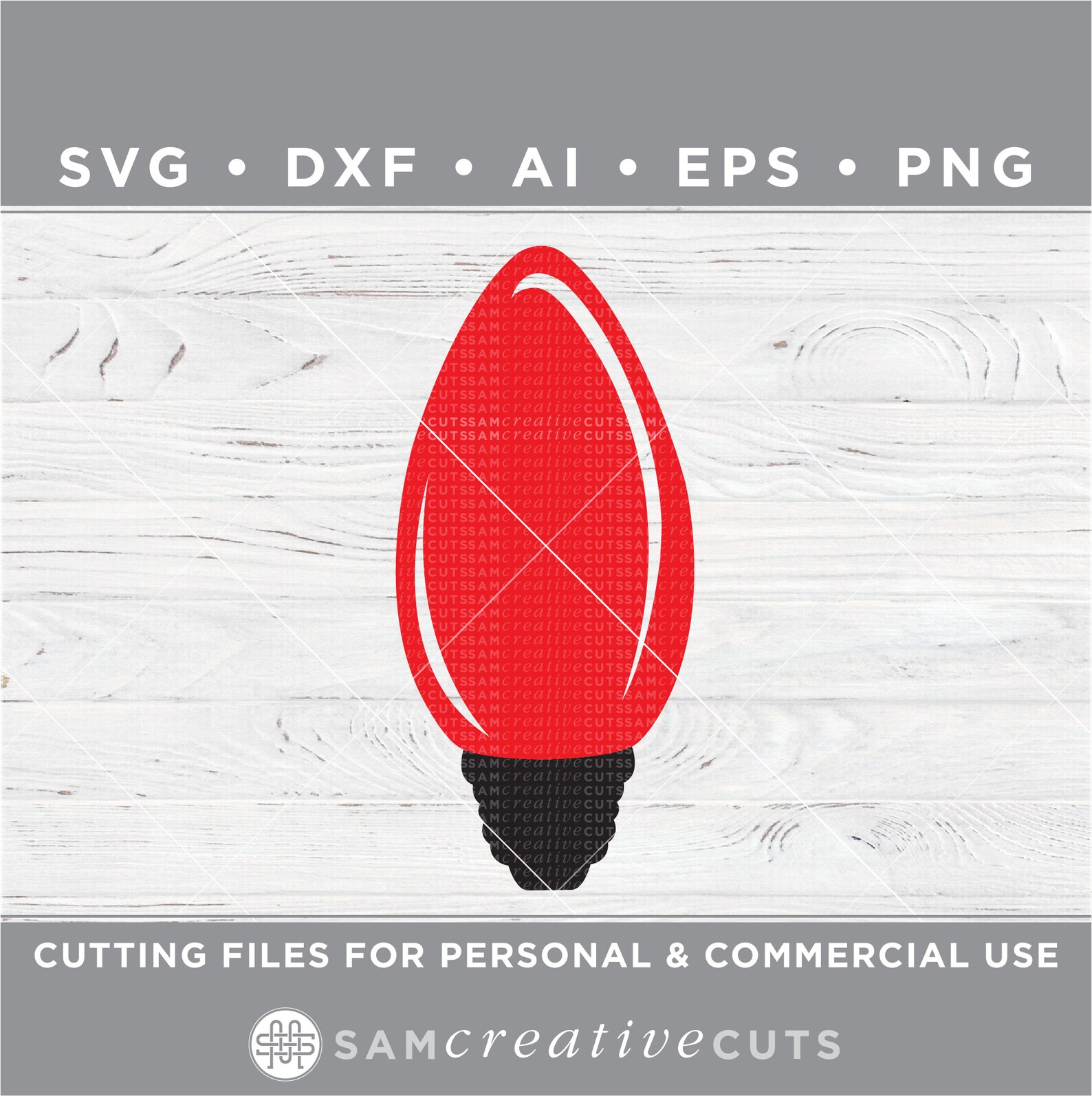 Christmas Lights SVG / Christmas Bulb SVG / Holiday SVG / Xmas Svg ...