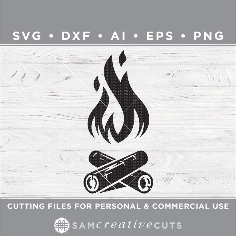 Campfire Svg - Etsy