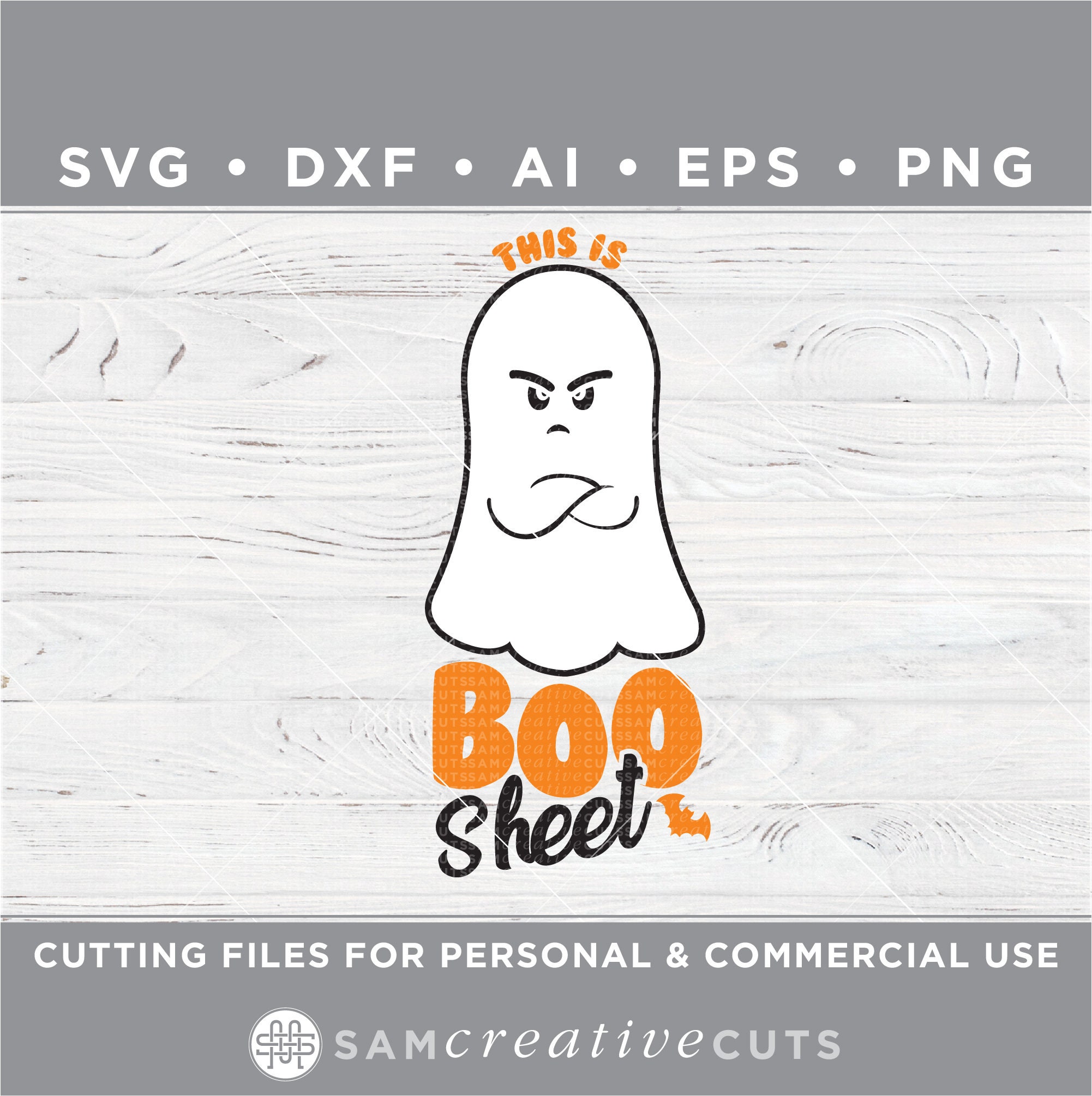 This is BOO Sheet SVG BooSheet SVG Funny Ghost Halloween | Etsy
