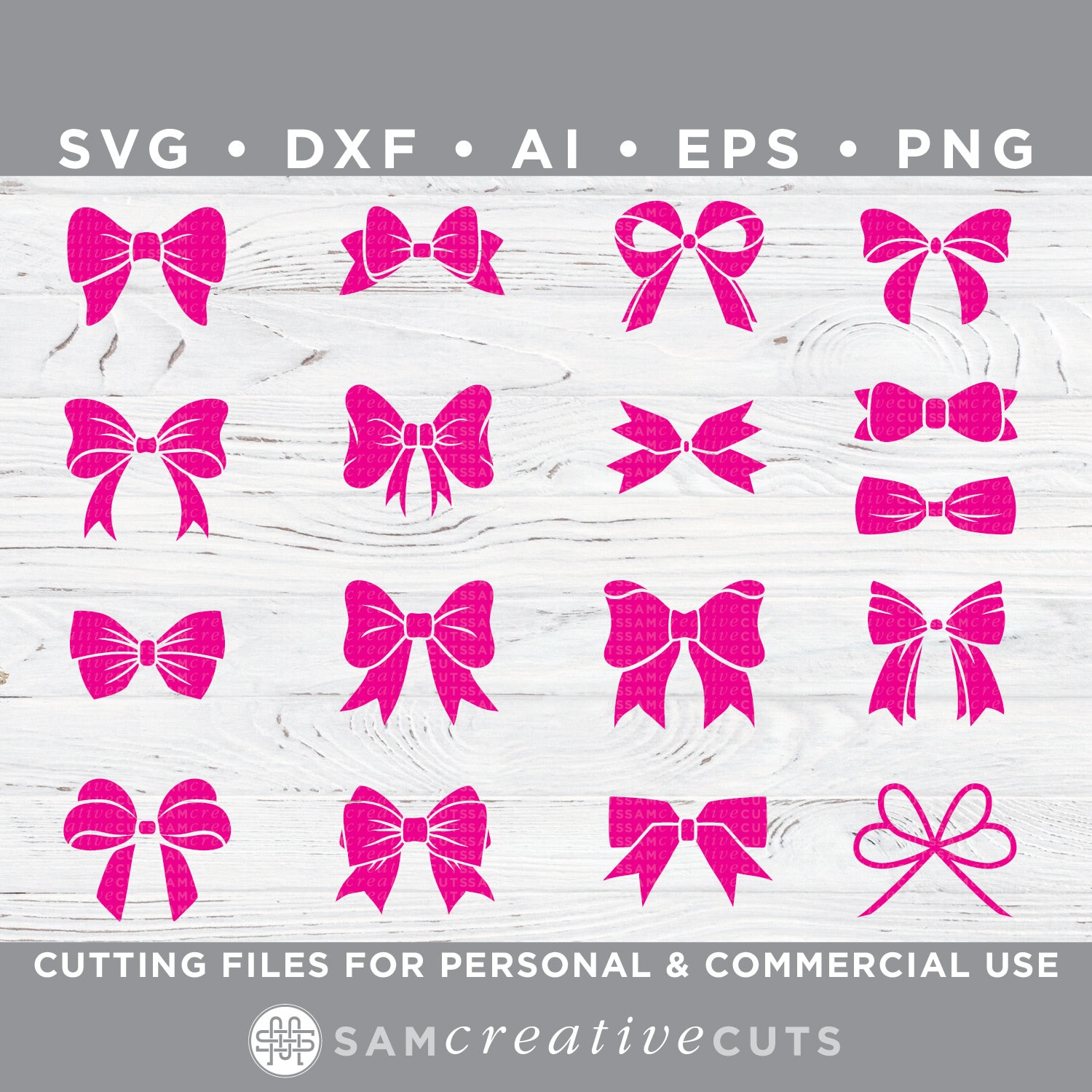 Bow SVG Bundle, Bow SVG Cut Files, Bow Bundle, Ribbon Svg,- Cutting ...
