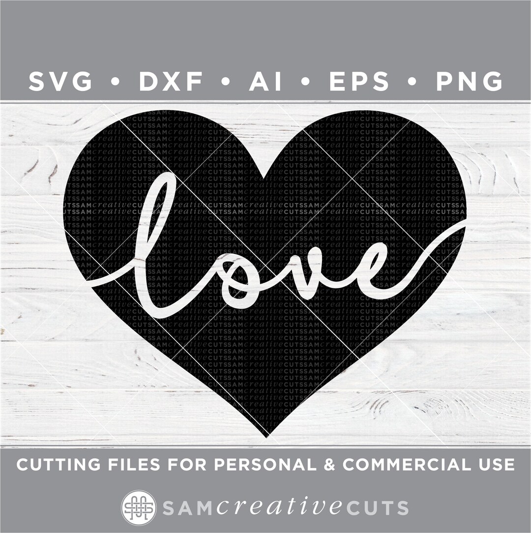 Love Heart SVG / Valentine's Day SVG / Heart SVG / I Love You Svg ...