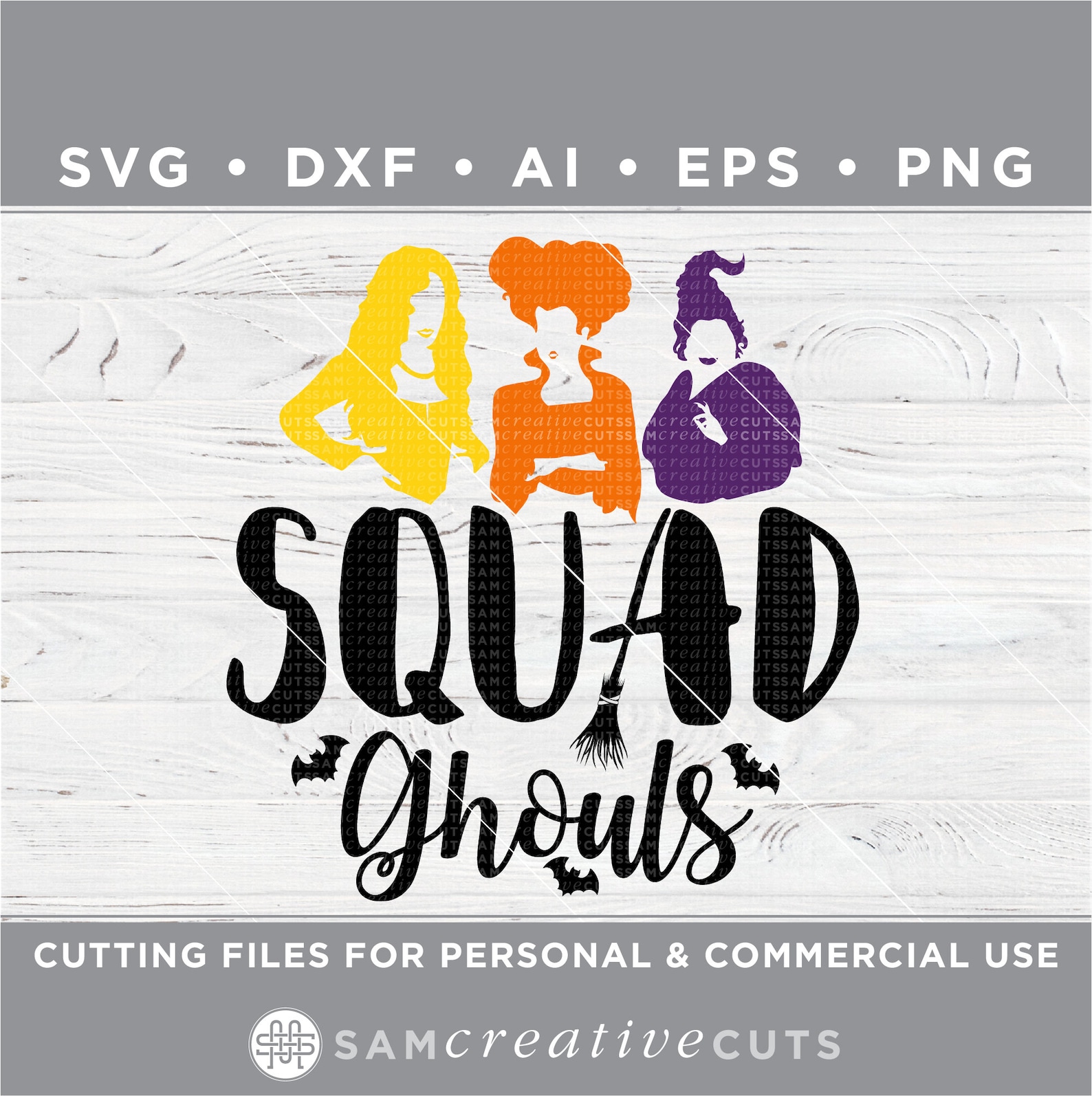 Hocus Pocus Squad Ghouls SVG / Halloween Squad Goals SVG / | Etsy