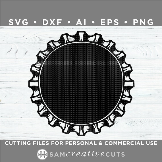 Beer Bottle Cap Outline