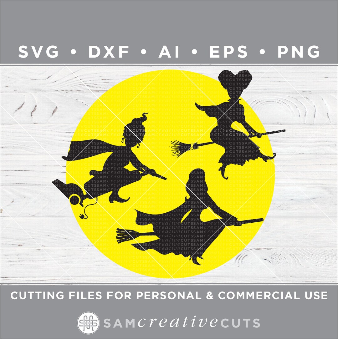 Come! We Fly! SVG / Hocus Pocus SVG / Sanderson Sisters SVG / Witch on ...