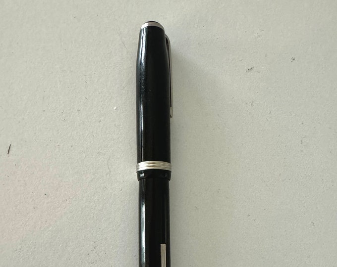 Vintage 1950s Black Esterbrook SJ Lever Fill Fountain Pen With #9550 ...
