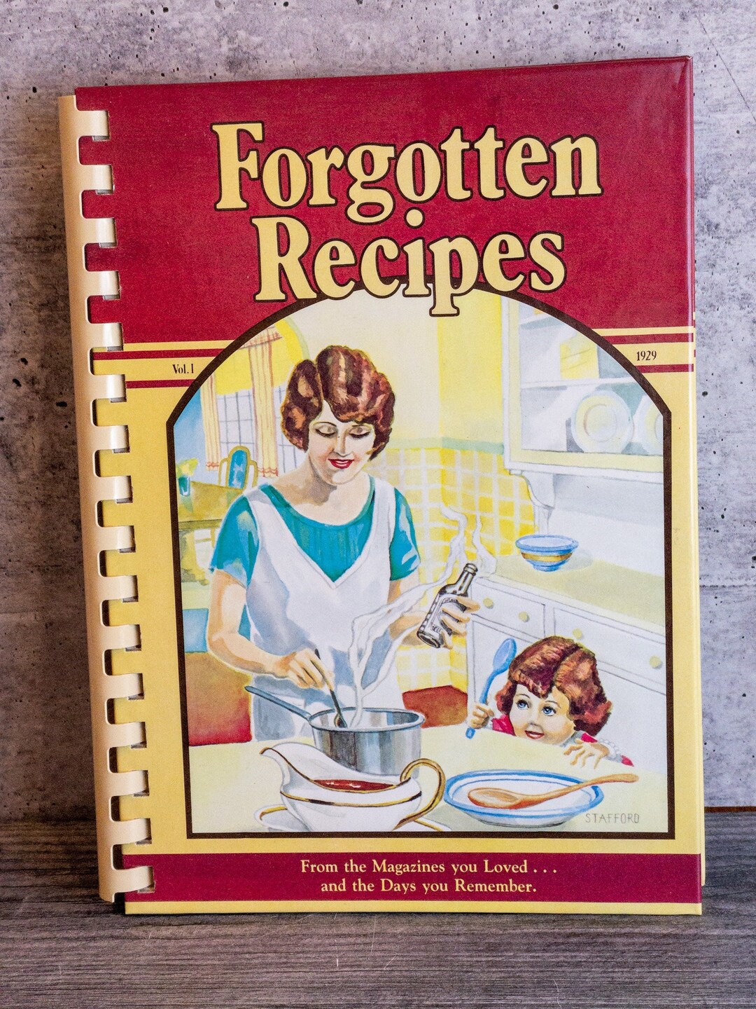 Vintage Cookbook forgotten Recipes From the Magazines You Loved Cookbook - Etsy