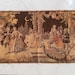 French Vintage Modern Art Tryptic Tapestry Wall Hanging Mural Handwoven ...