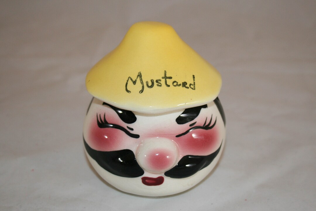 Deforest of California Mustard Vintage 1950s Condiment Jar - Etsy