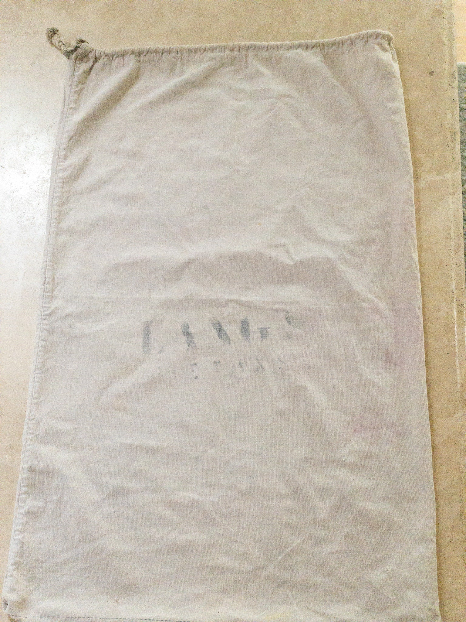 Vintage 1940s Heavy Cotton Seed Sack - Etsy