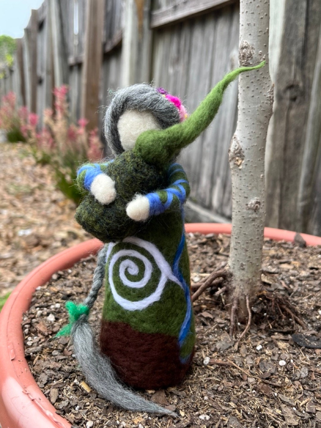 Mother Earth Doll W/ Seed Baby ~4 Elements~ - Etsy