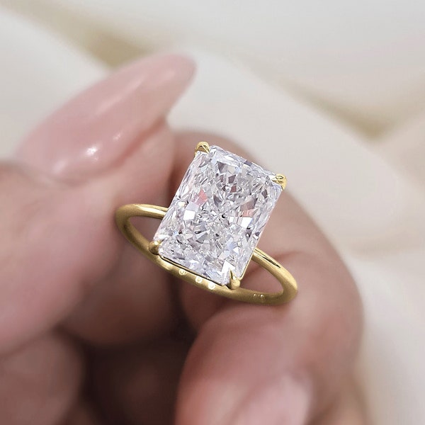 Large Diamond Ring - Etsy