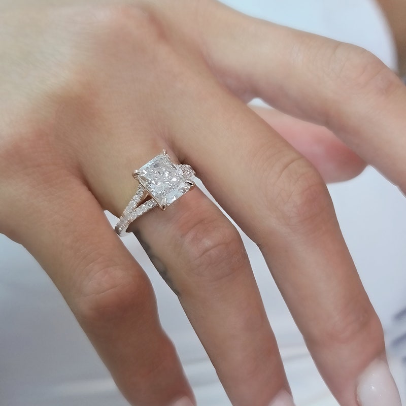 Man Made Diamond - Etsy