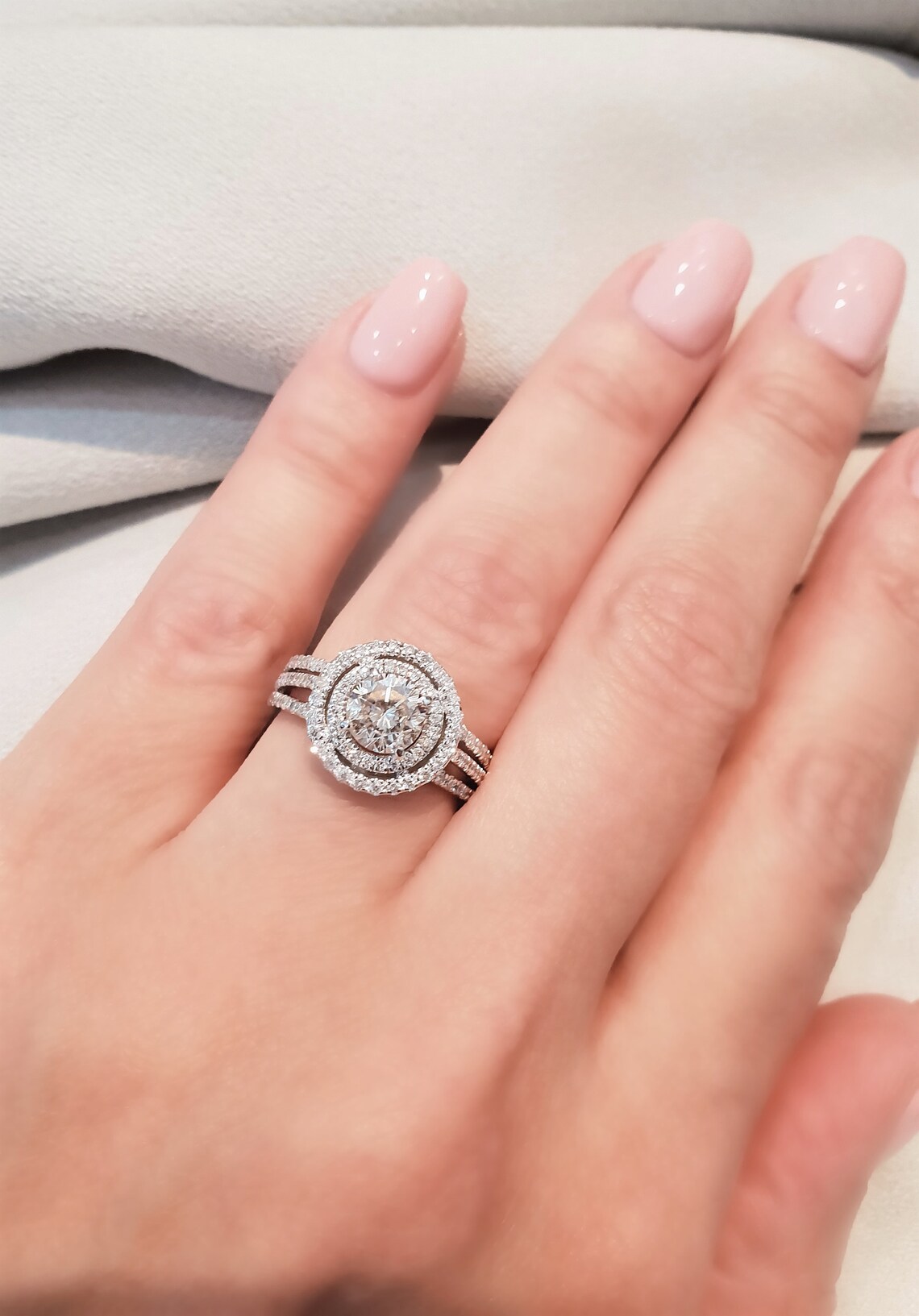 2 Carat IGI Certified LAB Created Diamond Engagement Ring - Etsy