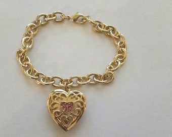 Locket bracelet | Etsy