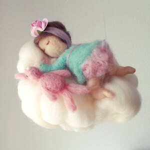Needle Felted Sleeping Babies, Baby Miniature, Nursery Deco, Baby ...
