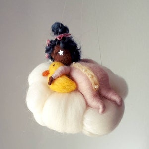 Needle Felted Sleeping Babies, Baby Miniature, Nursery Deco, Baby ...