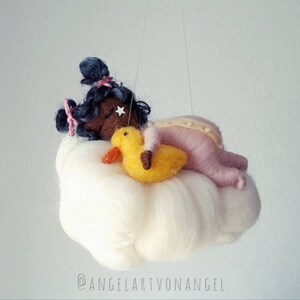 Needle Felted Sleeping Babies, Baby Miniature, Nursery Deco, Baby ...