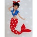 Vintage Mermaid Rockabilly Style Retro Needle Felted Doll - Etsy