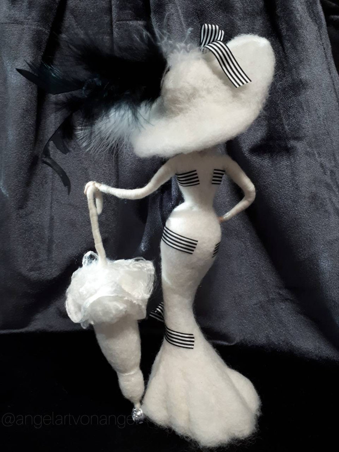 My Fair Lady Musical Inspired, Needle Felted Doll, Handmade Figure ...