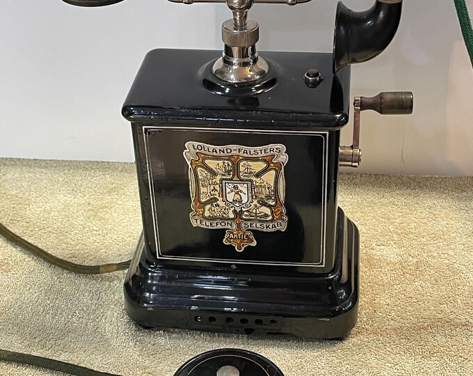 Rare Antique Southern Denmark Lolland-falsters Telefon Selskab Aktie ...