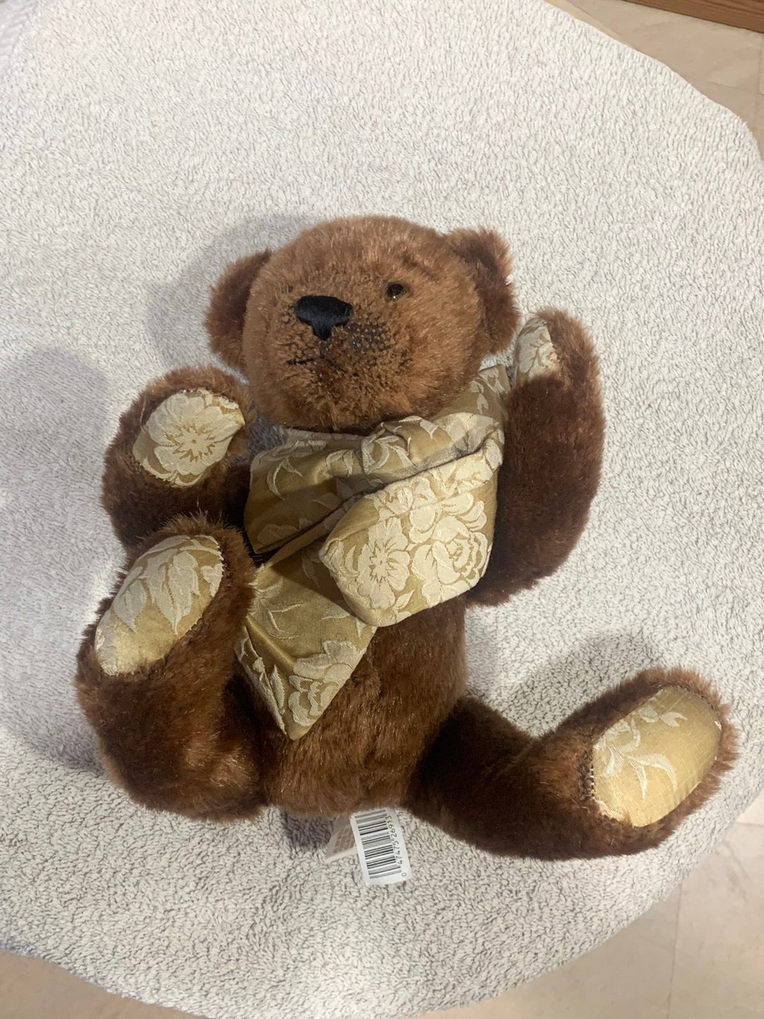 Vintage Dan Dee Bear Teddys Teddy Theodore Roosevelt Collectors Choice ...