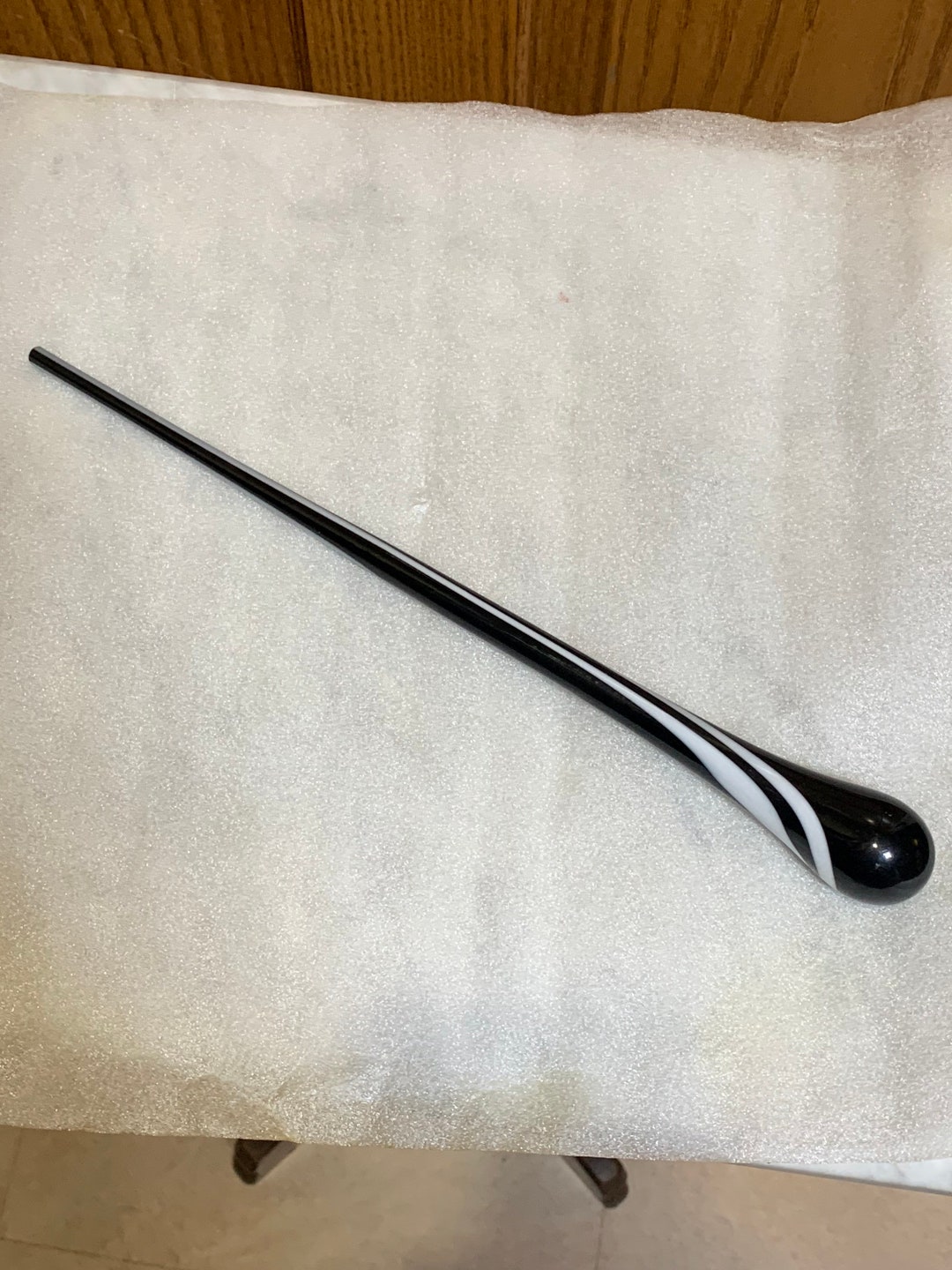 Hand Blown Art Glass Lecture Pointer Teacher Presentation Board Pointer ...