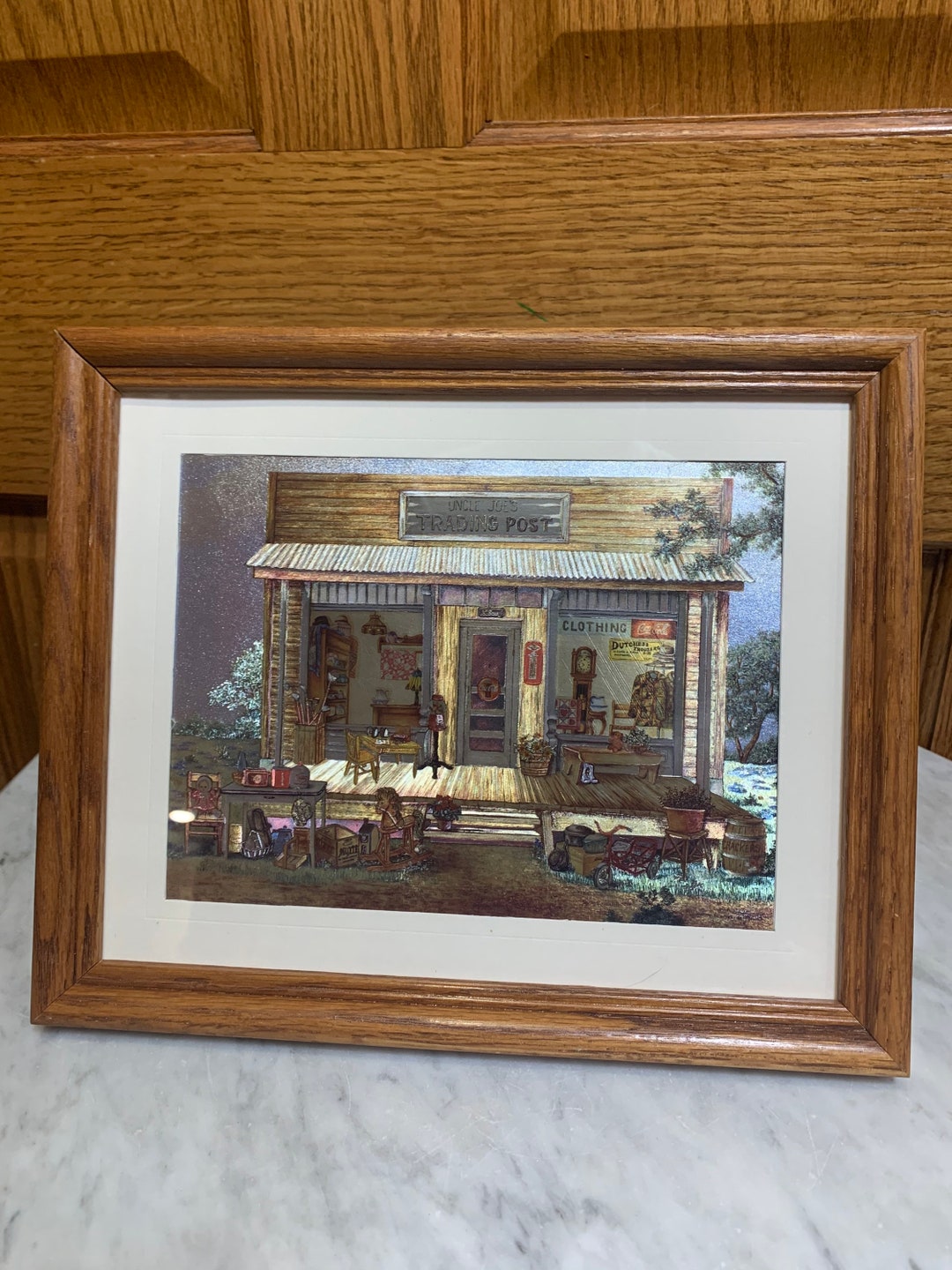 1995 Scafa-tornabene Art Publishing Co. Metallic “uncle Joe’s Trading ...