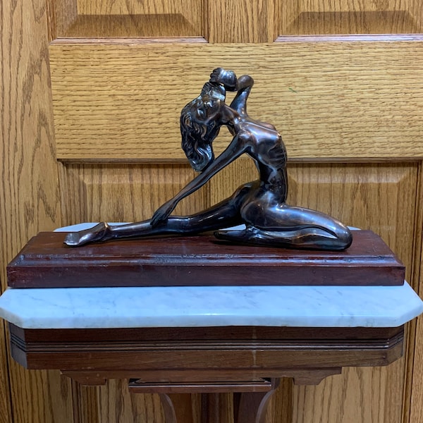 Brass Woman Sculpture - Etsy