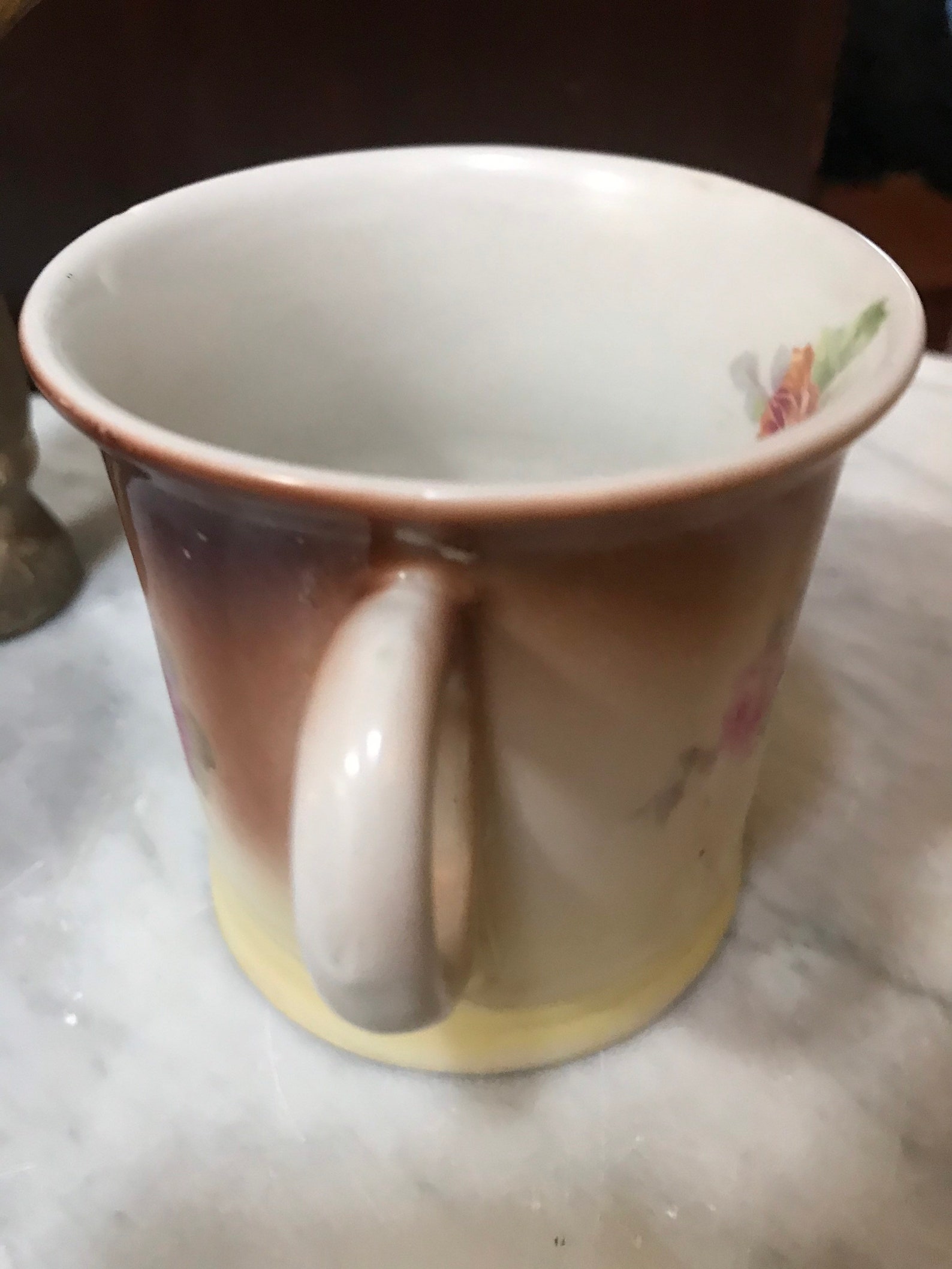 2 Antique Barber Shaving Cups Mugs and Brush Mignonette Z.S.& | Etsy