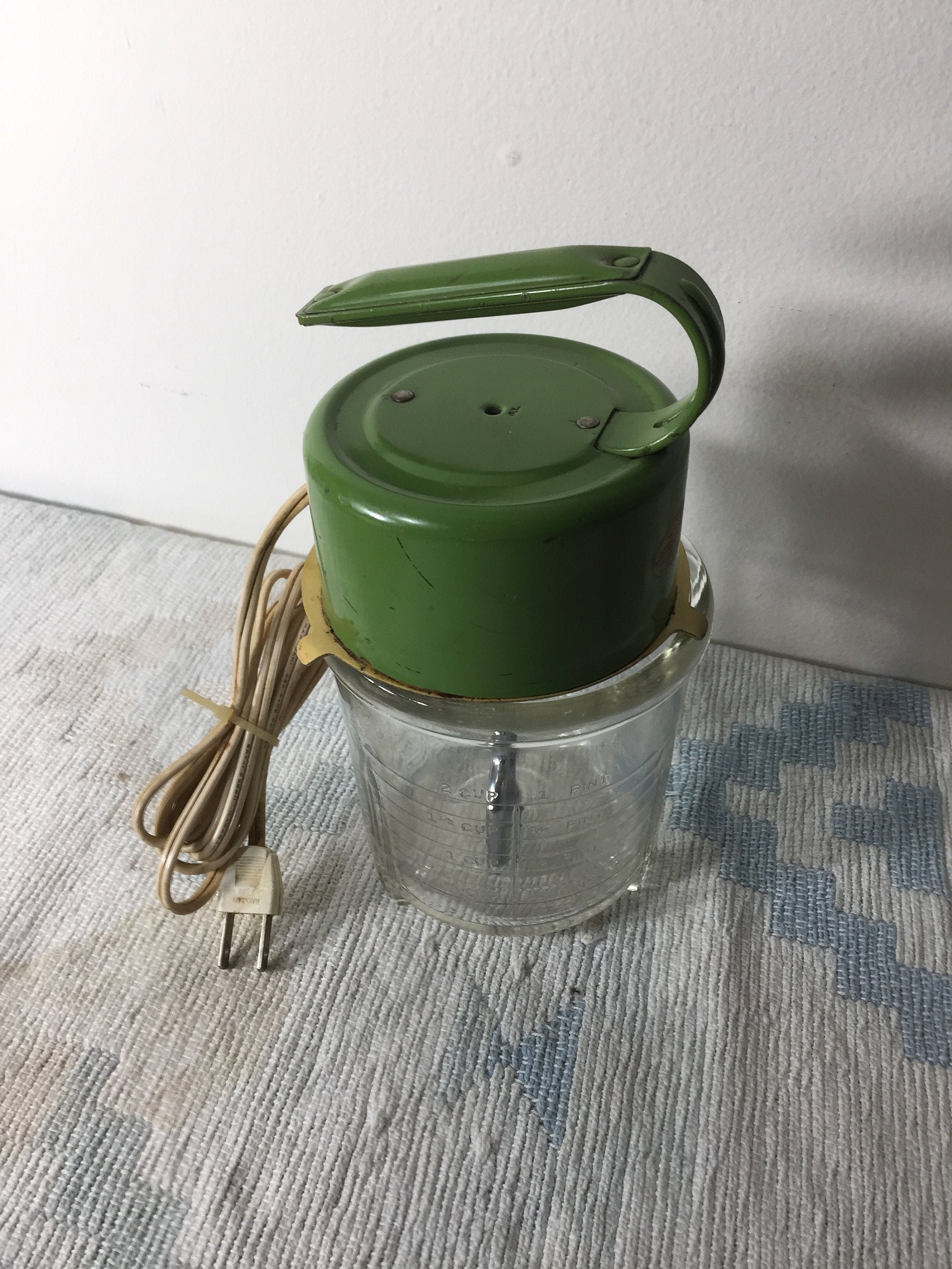 Unique Kwik Way Electric Egg Beater Mixer Green With Vidrio Products ...