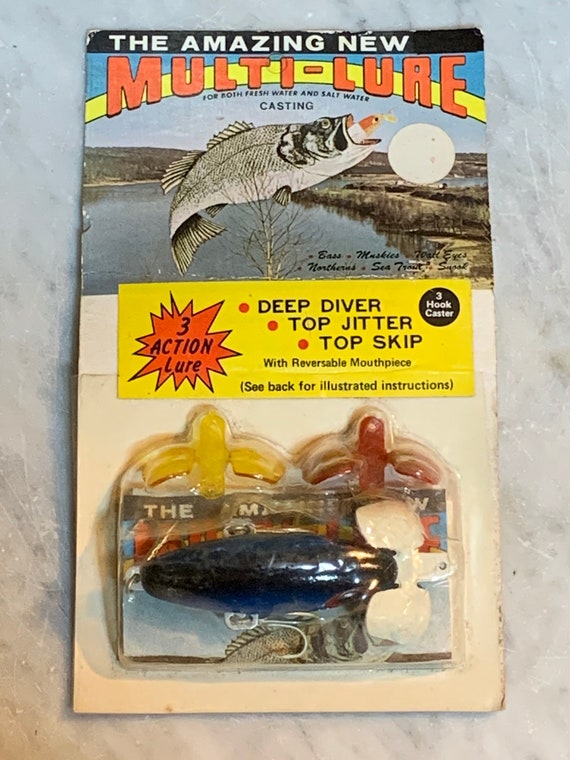 The Amazing New Multi-lure Fishing Lure | Etsy