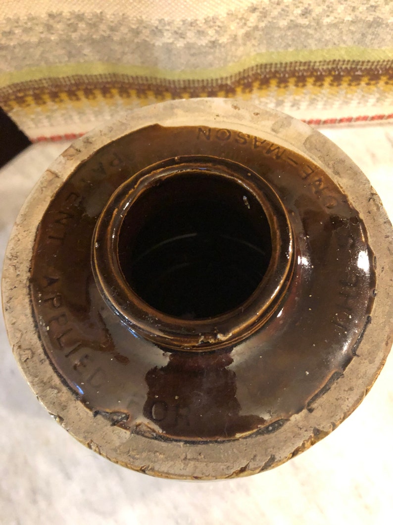 Early 1890s Macomb Pottery Company Stone Mason Jar - Etsy