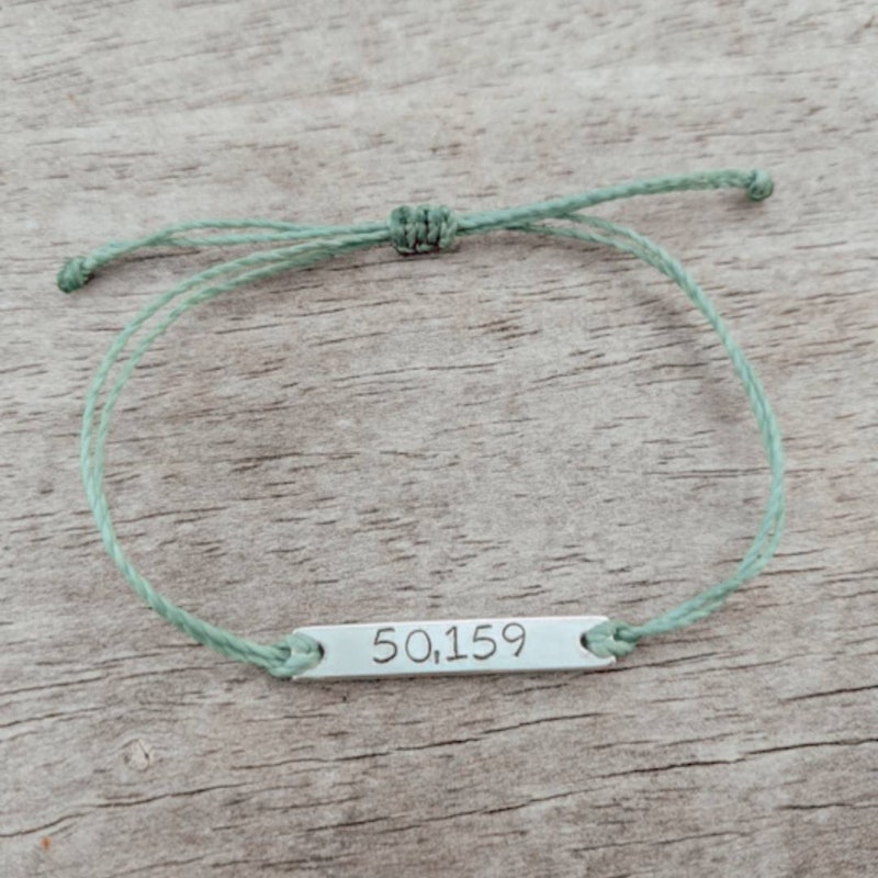 Number Bracelet - Etsy