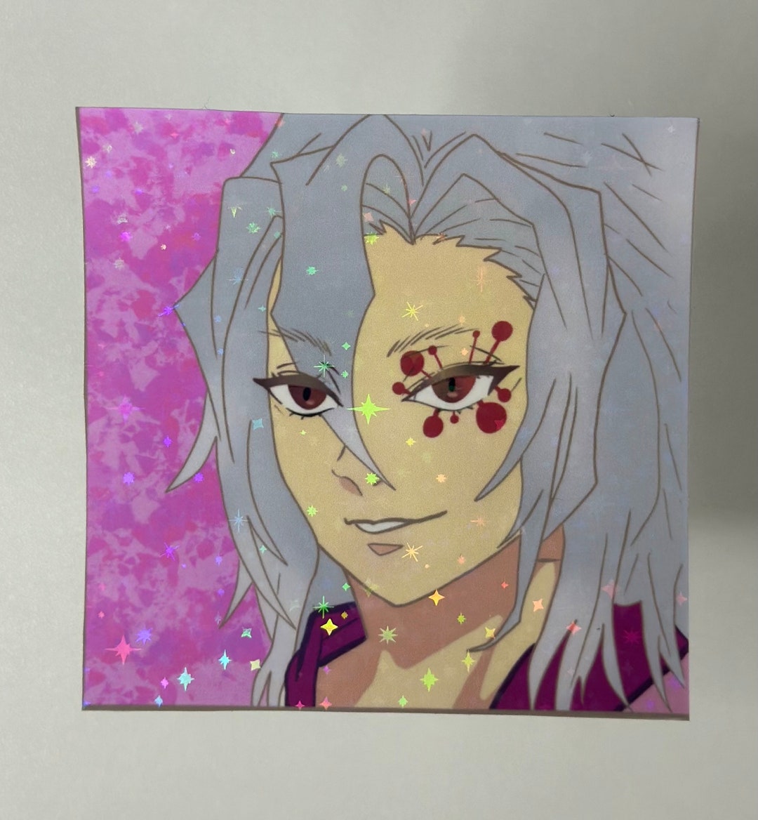 Demon Anime Sticker Kawaii Die Cut Waterproof Waterbottle Sticker ...