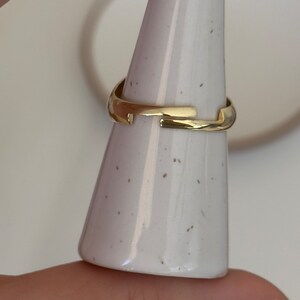 Custom Signet Ring Women, Initial Letter Ring, 14k Gold Rose Silver, CZ ...