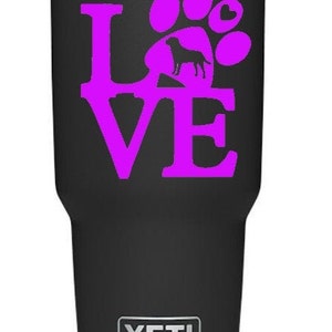 Labrador Retriever Dog Decal Lab Decal Retriever Decal Dog Decal Dog ...