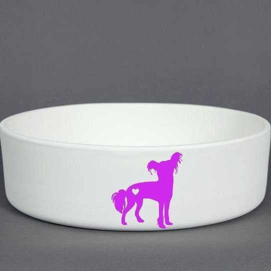 Chinese Crested Dog Decal Puff Decal Car Decal Dog Decal | Etsy