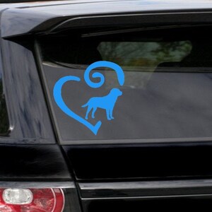 Labrador Retriever Dog Decal Lab Decal Retriever Decal Dog Decal Dog ...