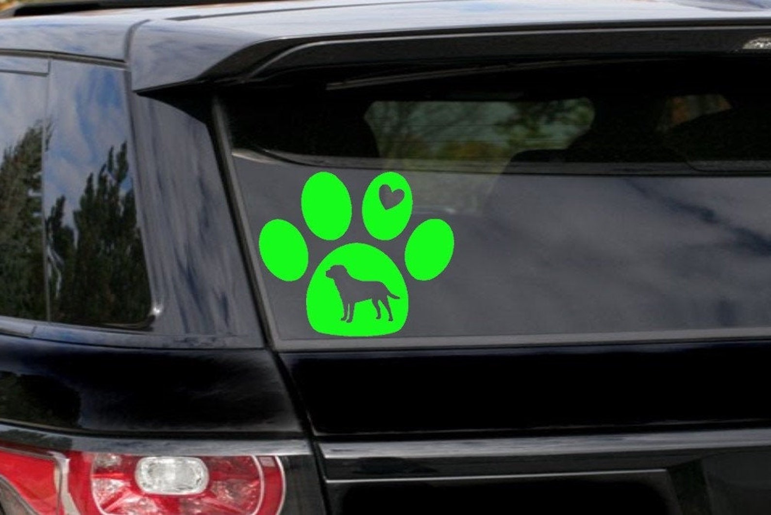 Labrador Retriever Dog Decal Lab Decal Retriever Decal | Etsy