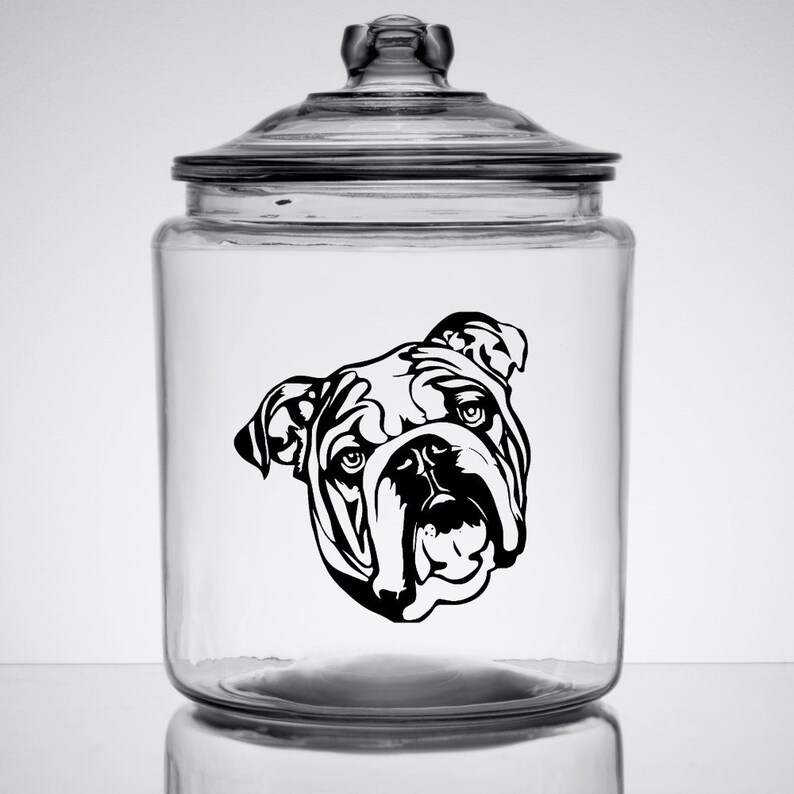 Bulldog Face Decal Decal Car Decal Dog Decal Dog Breed - Etsy