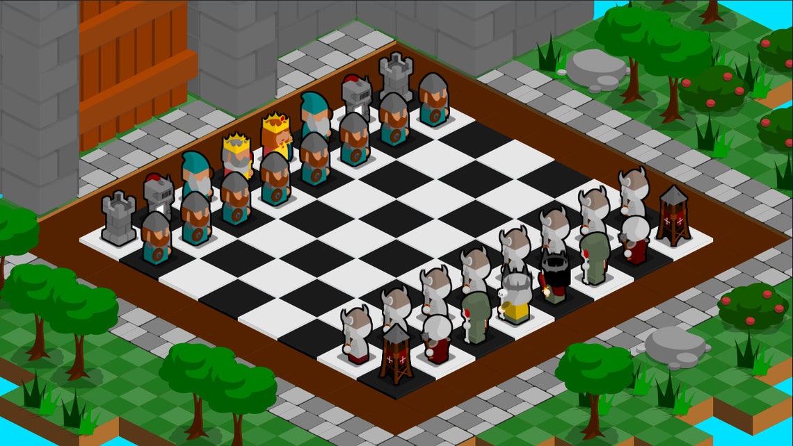 Fantasy Chess pieces tilemaps | Etsy