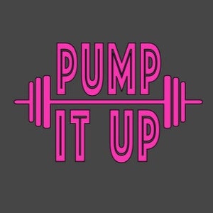 PUMP IT UP Decal / Body Pump Decal - Etsy
