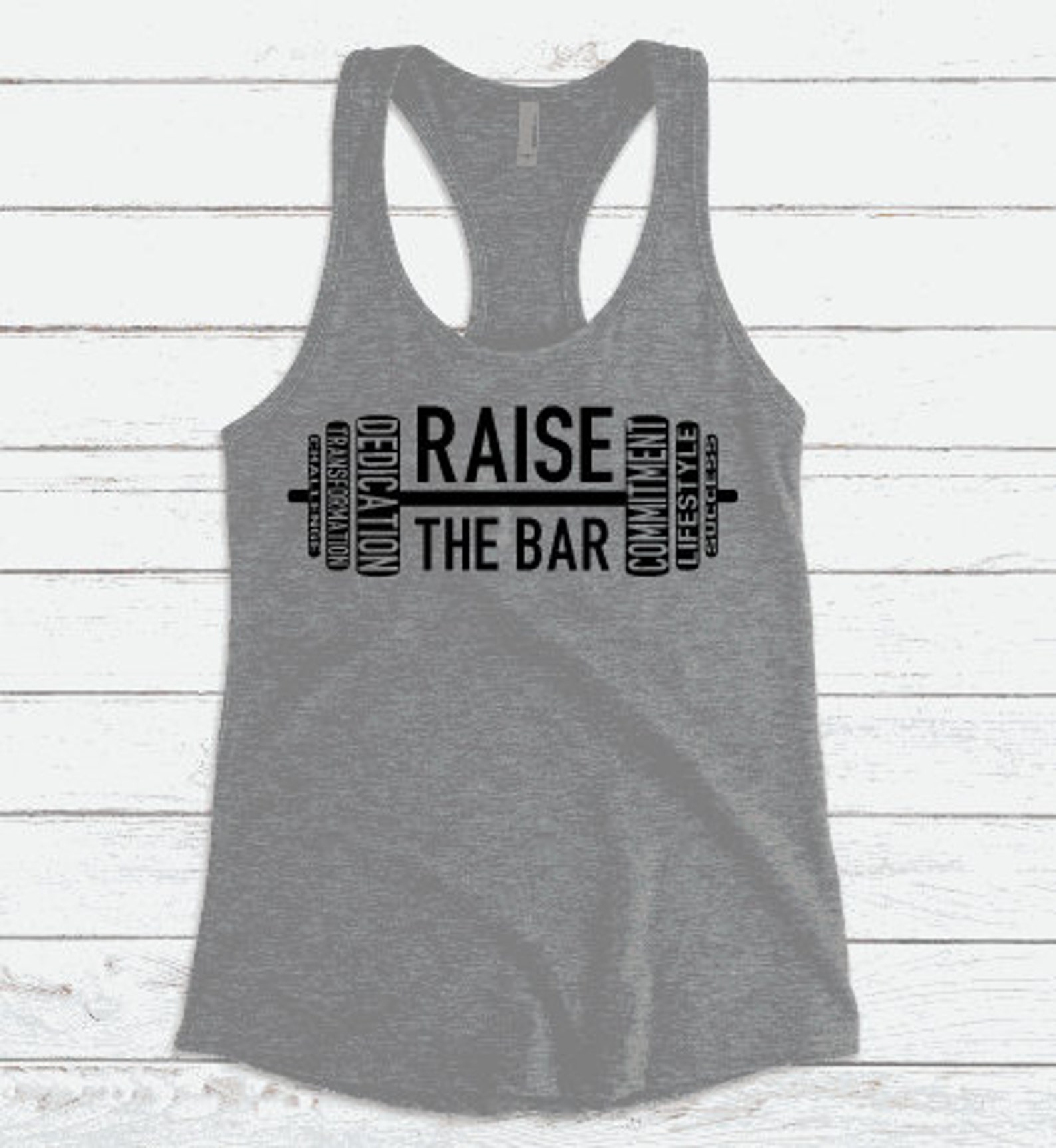 RAISE THE BAR / Weight Lifting Shirt / Body Pump Shirt / - Etsy